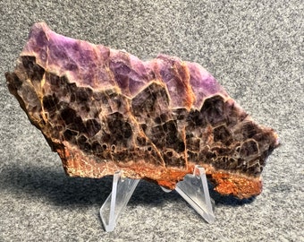 Plasma Agate Slab, Rough Slice for Lapidary, Stone Specimen, Blue ...