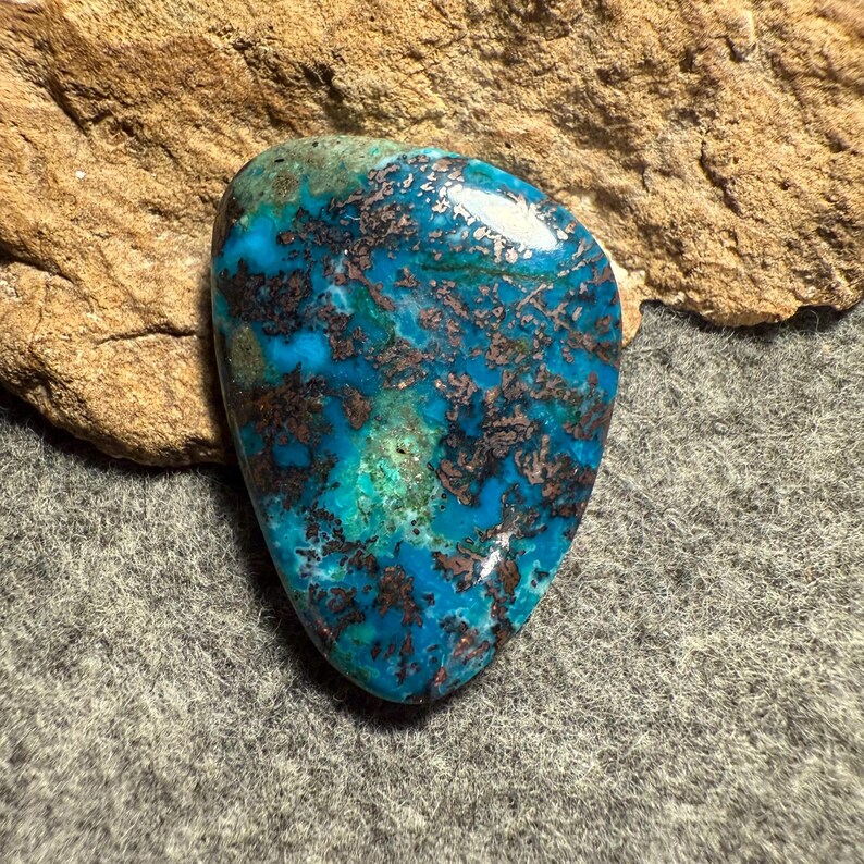 Chrysocolla Cabochon, Designer Cabochon, Gem Silica Cabochon ...