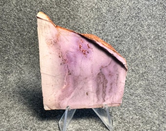 Plasma Agate Slab, Rough Slice for Lapidary, Stone Specimen, Blue ...