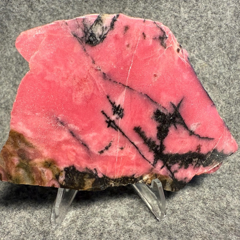Rhodonite Polished Slab - Etsy