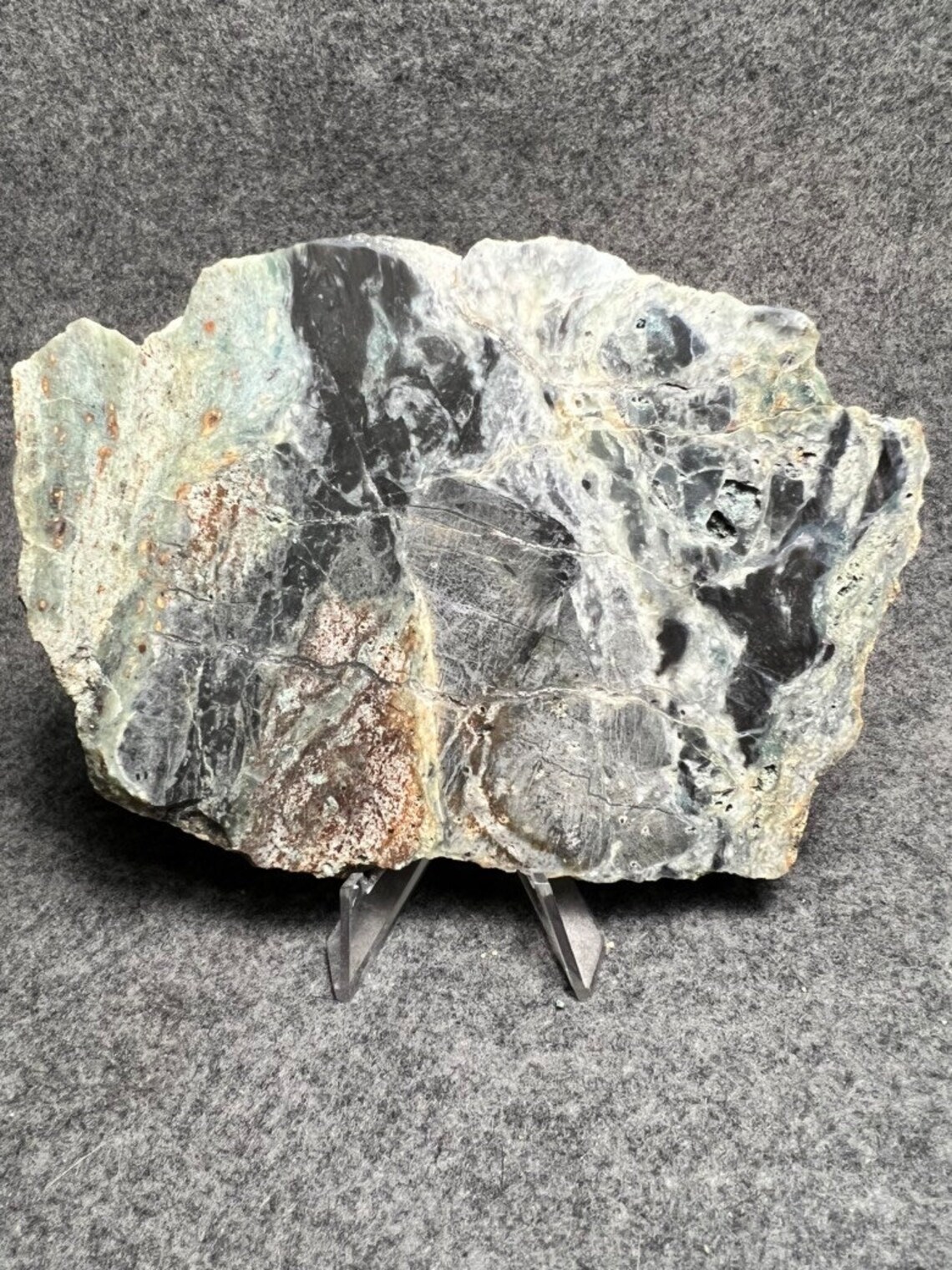 Plasma Agate Slab Rough Slice for Lapidary Stone Specimen - Etsy