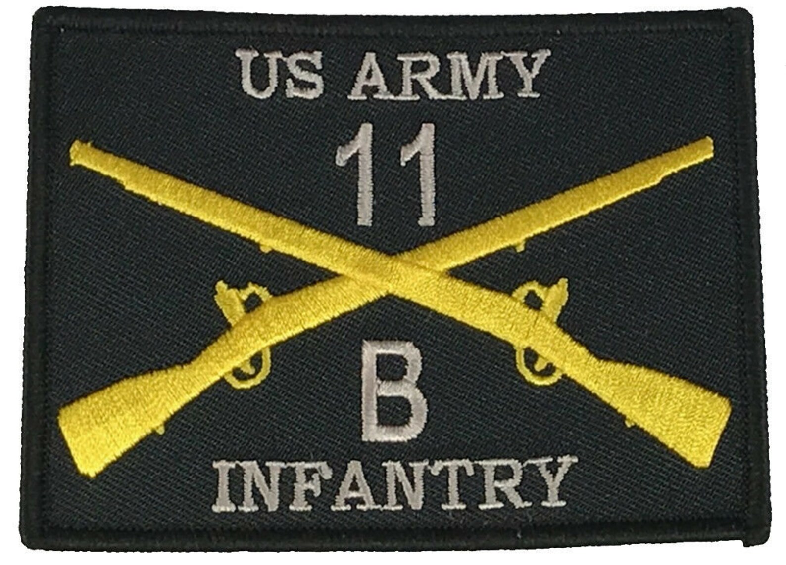 US Army Combat Infantryman 11B Crossed Rifles MOS Patch - Etsy