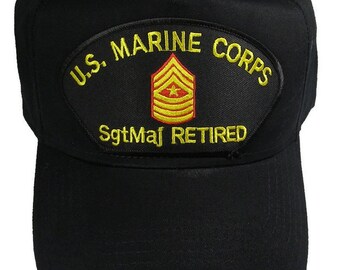 Marine Corps Retired Hat - Etsy
