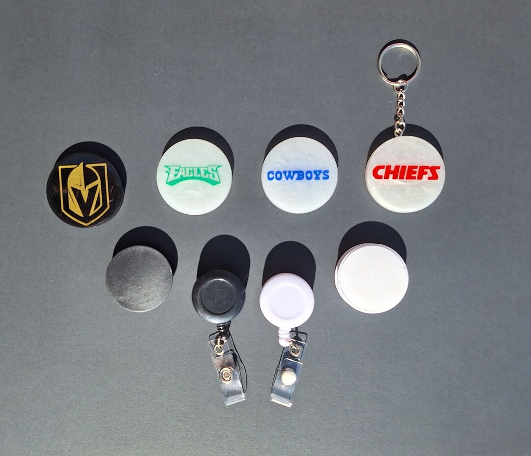 Sports Key Chain, Badge Reel or Pop Socket - Etsy
