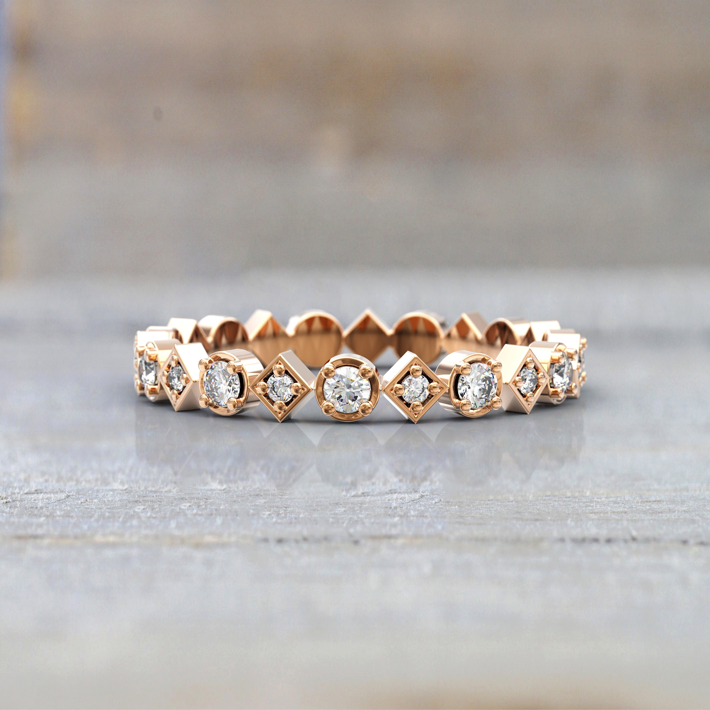 Wedding Bands Women Full Eternity Ring Anniversary Gift Art - Etsy