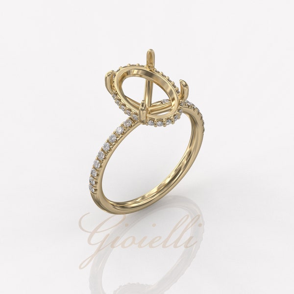 Engagement Ring Setting Only - Etsy
