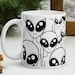 Alien White Glossy Mug, Fun Ufo Coffee Cup, Cosmic Aliens Tea Mug, ET ...