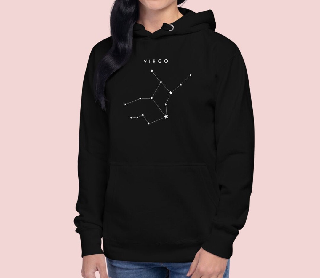 Virgo Hoodie, Virgo Birthday Gift, Unisex Zodiac Sweatshirt, Horoscope ...