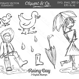 Doodle Designs SVG Child Clipart Design Elements and Vector Images ...