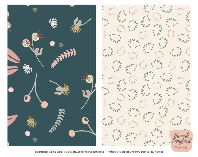 Boho Pattern Digital Paper - Rustic Patterns - Rustic Surface Patterns ...