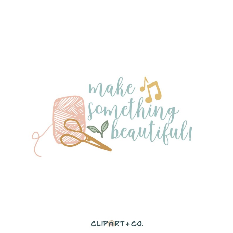 Artsy Stickers, Make Something Beautiful Sticker, Removable Stickers ...