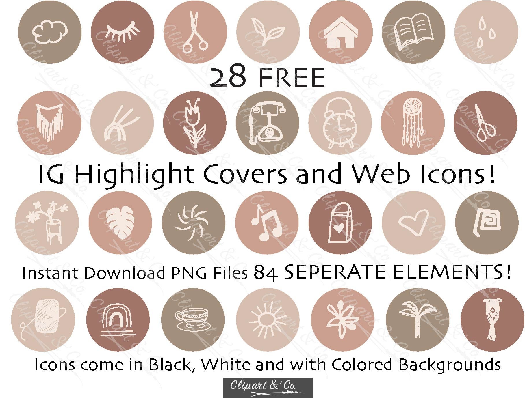 IG Highlight Icons - Instagram Stories Highlight Covers - Website Icons ...