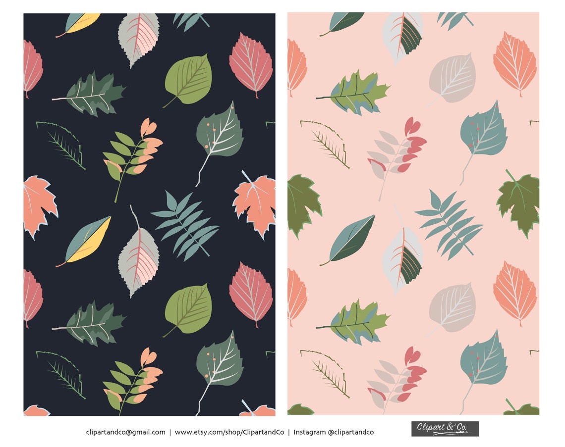 Thanksgiving Digital Papers Fall Digital Papers - Etsy