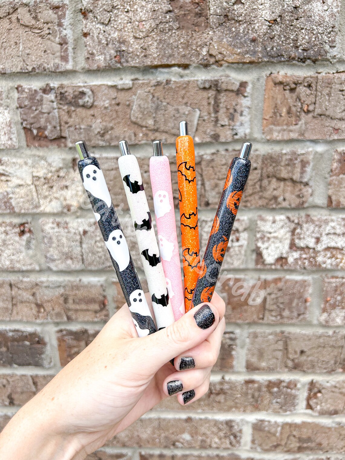 Custom Glitter Halloween Inkjoy Gel Pens - Etsy