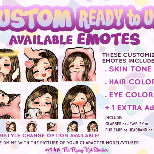 DIY Custom Twitch Emotes - Etsy