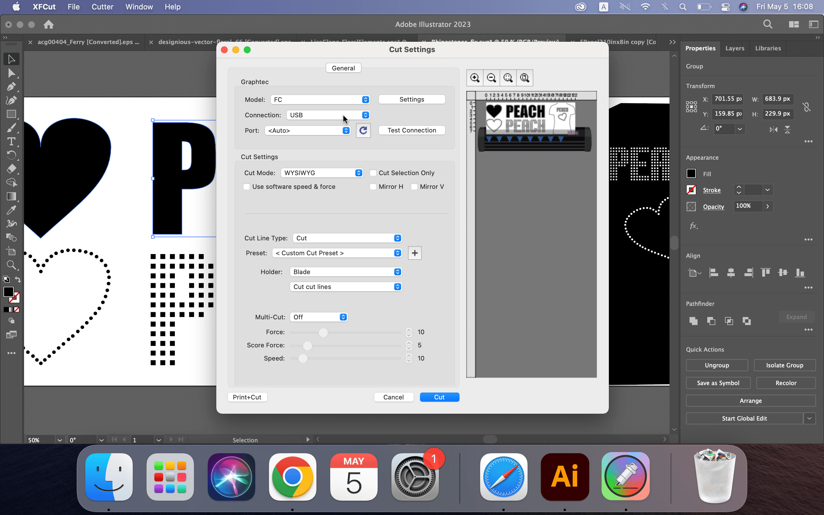 Adobe Illustrator Plug-in Software for Vinyl Cutter and Cutting Plotter. - Etsy