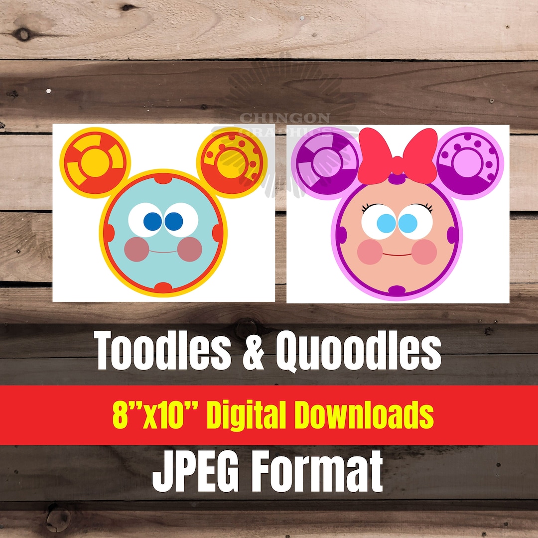 8x10 Toodles & Quoodles Digital Download - Mickey Mouse Clubhouse ...