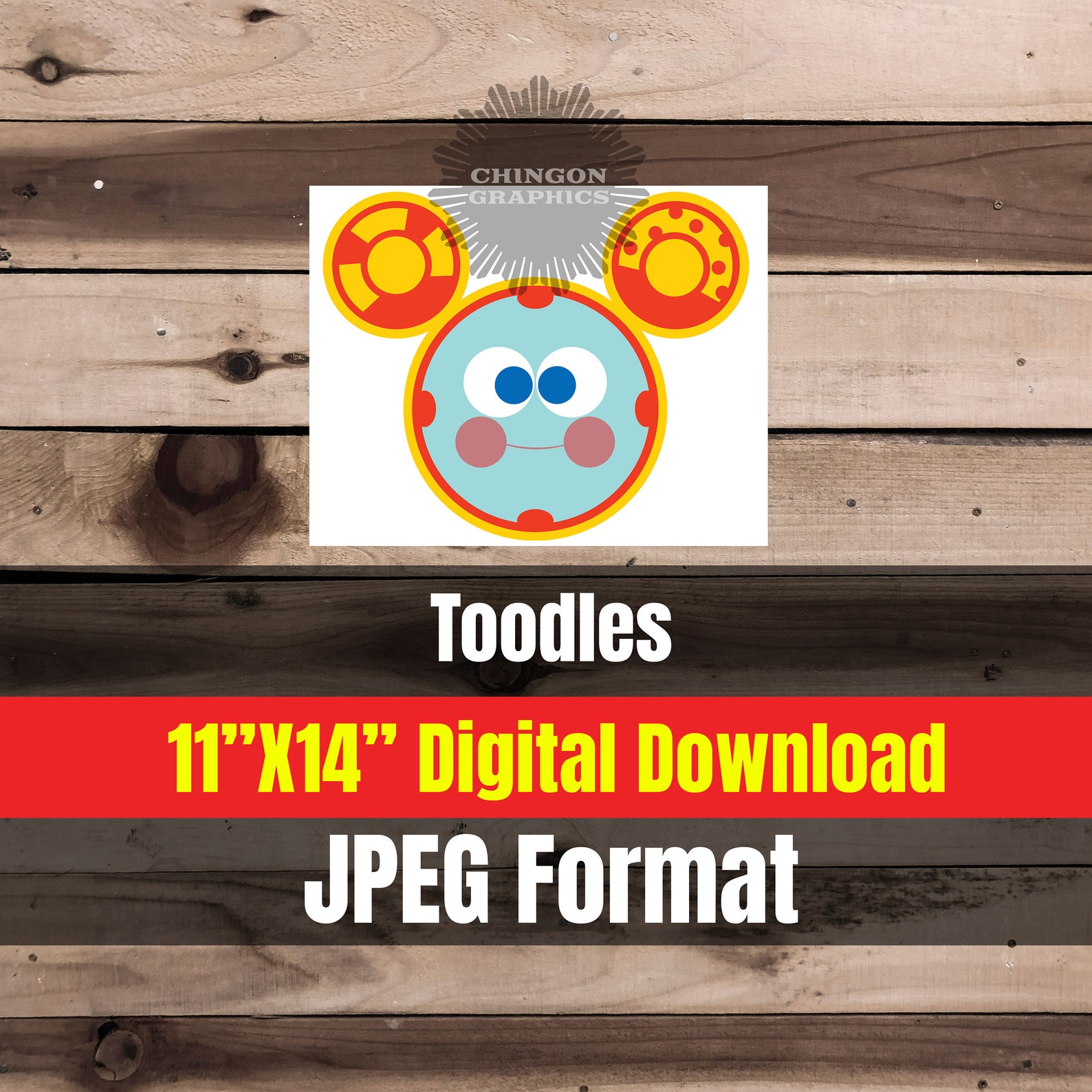 11x14 Toodles and Quoodles Digital Download JPEG Kit Mickey - Etsy