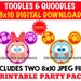 8x10 Toodles & Quoodles Digital Download Mickey Mouse Clubhouse JPEG ...