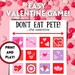 Don't Eat Pete, Valentine Game, Printable Kids Games, Game for Kids ...