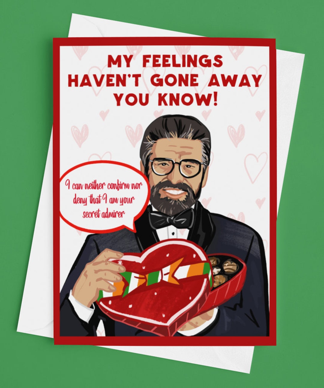 Gerry Adams Valentines Day Card: Northern Irish Humour - Etsy UK