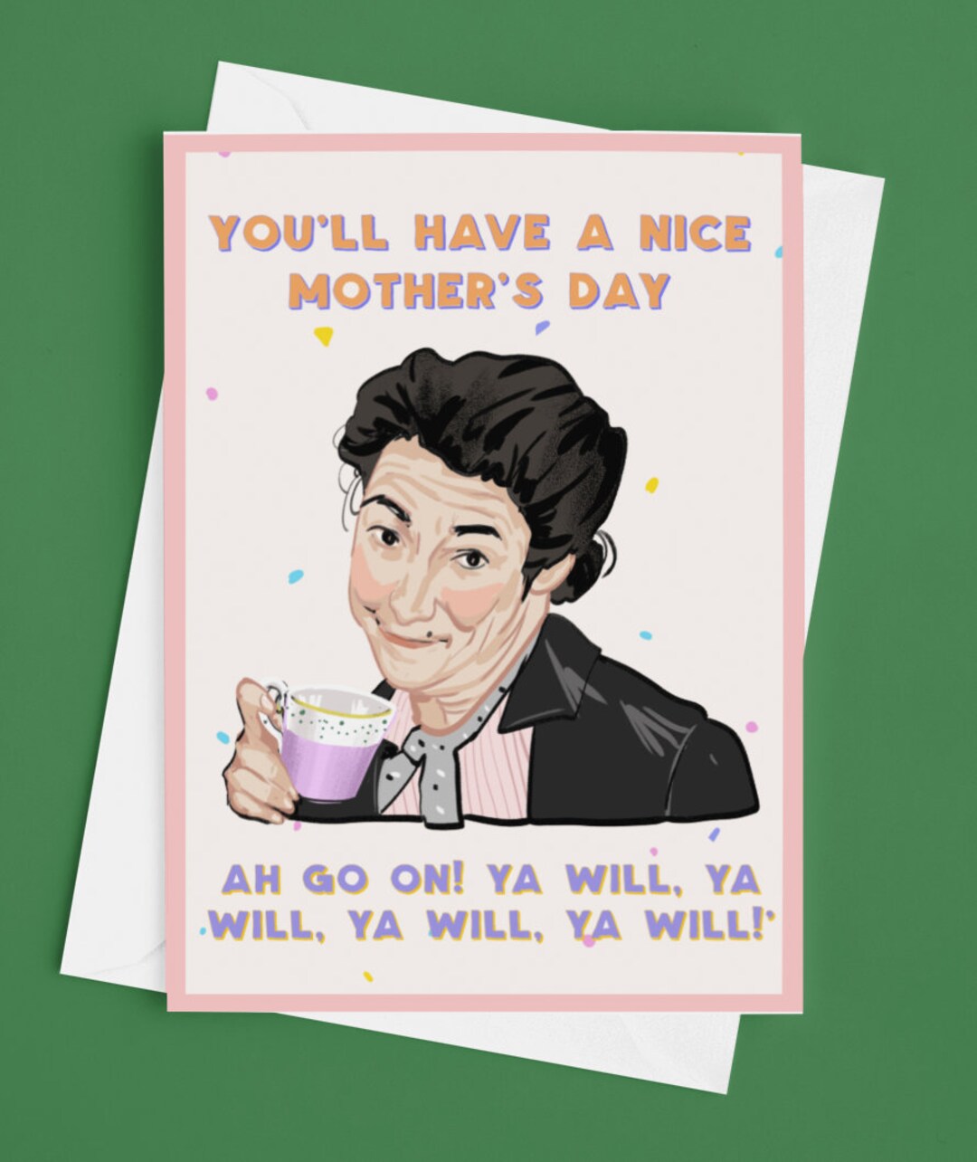 Father Ted 'mrs Doyle' Mother's Day Card - Etsy UK