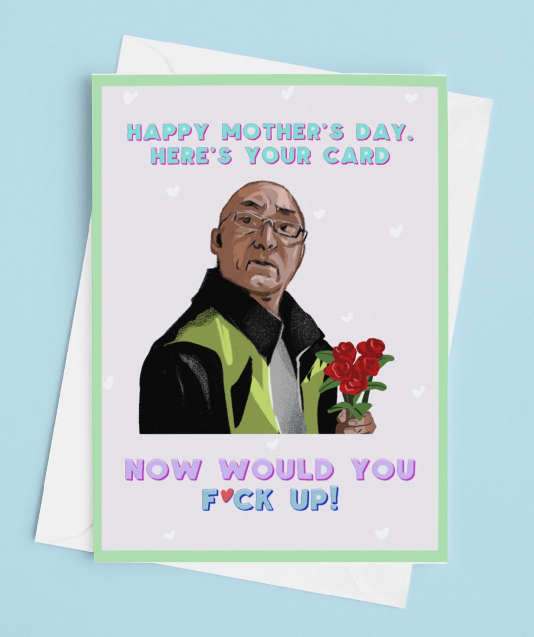 Funny Belfast Bouncer 'f*ck Up' Meme Mother's Day Card - Etsy