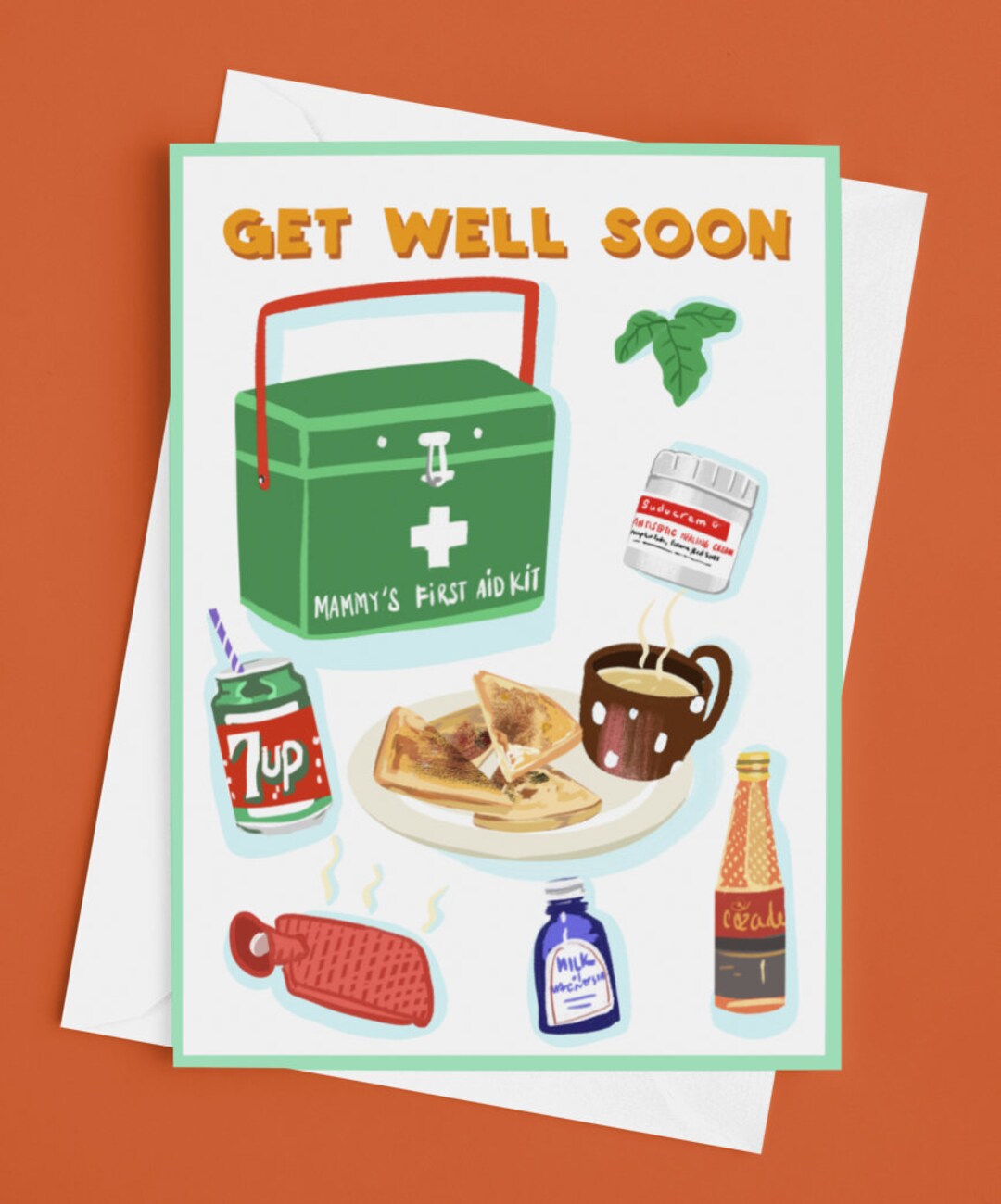 Northern Irish Get Well Soon Card - Etsy UK
