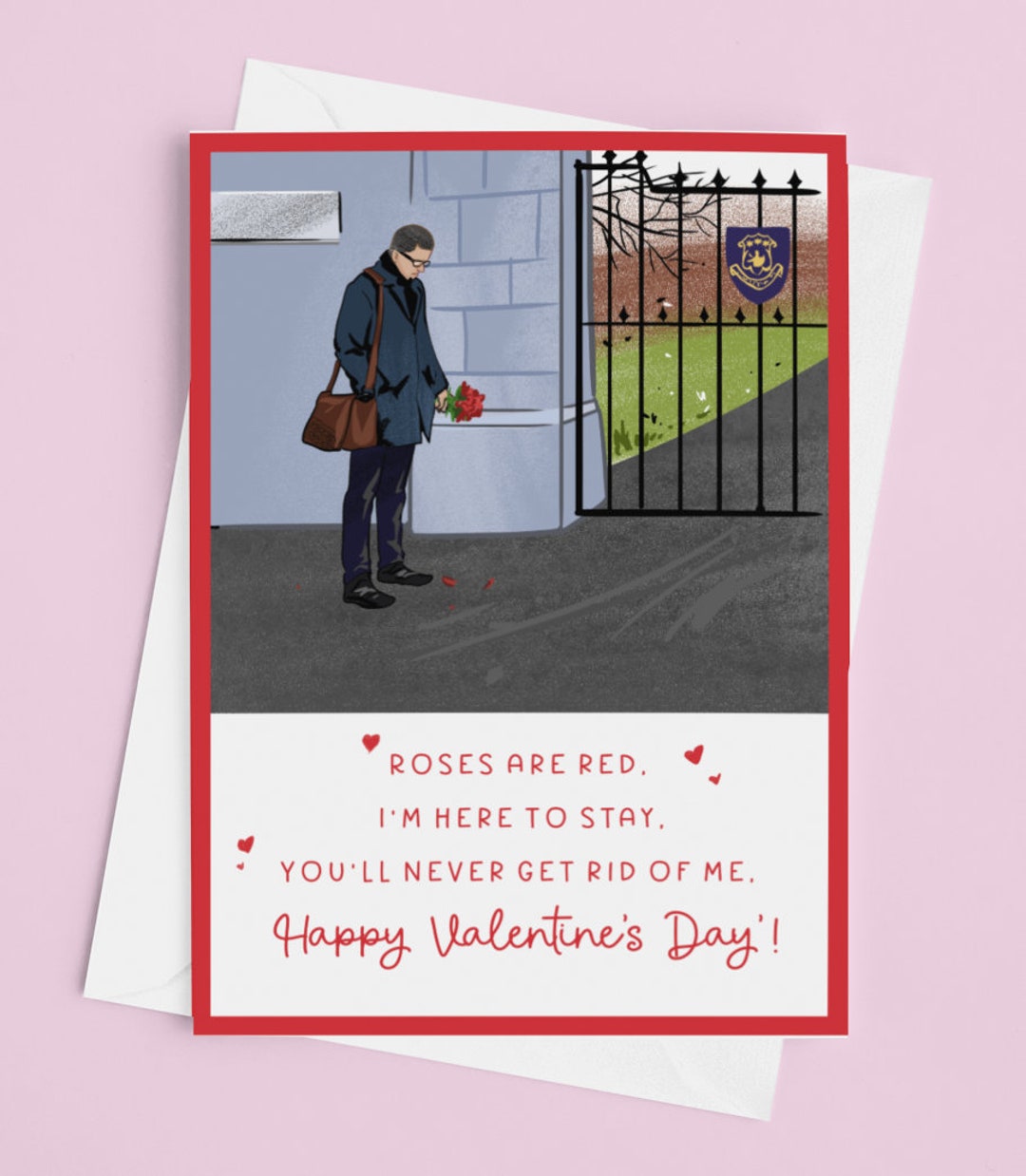 Enoch Burke Irish Valentines Card - Etsy