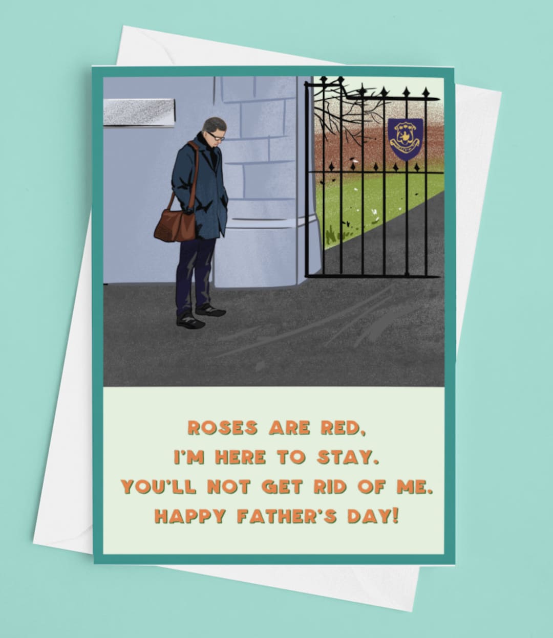 Enoch Burke Funny Irish Father's Day Card - Etsy UK