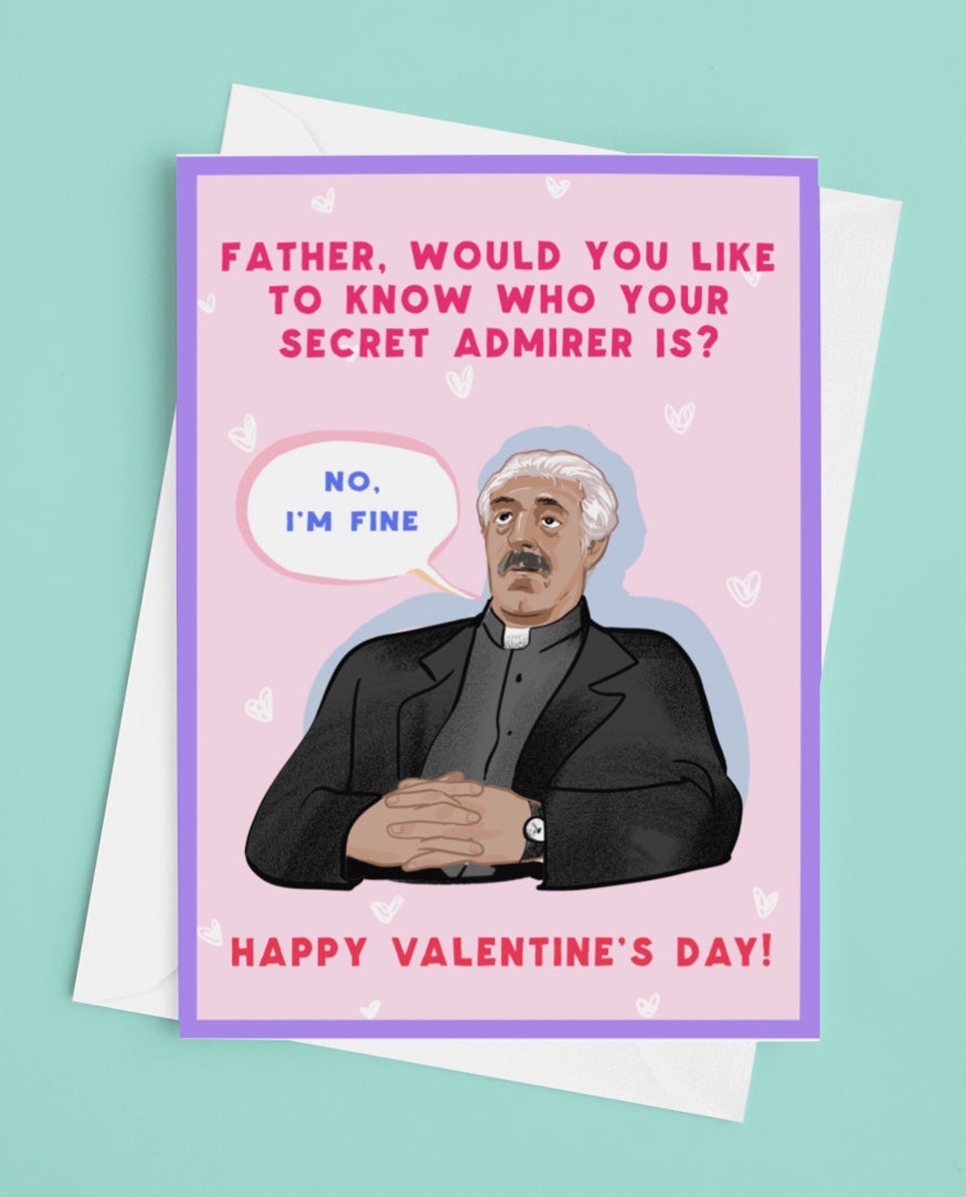 Father Ted 'father Stone' Valentines Card - Etsy