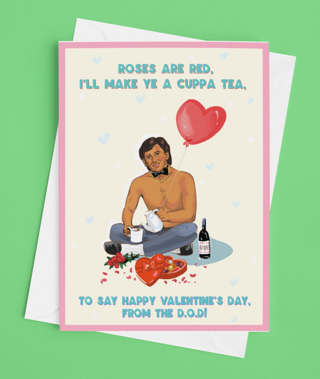 Daniel Odonnell D O D Funny Irish Valentines Day Card Etsy