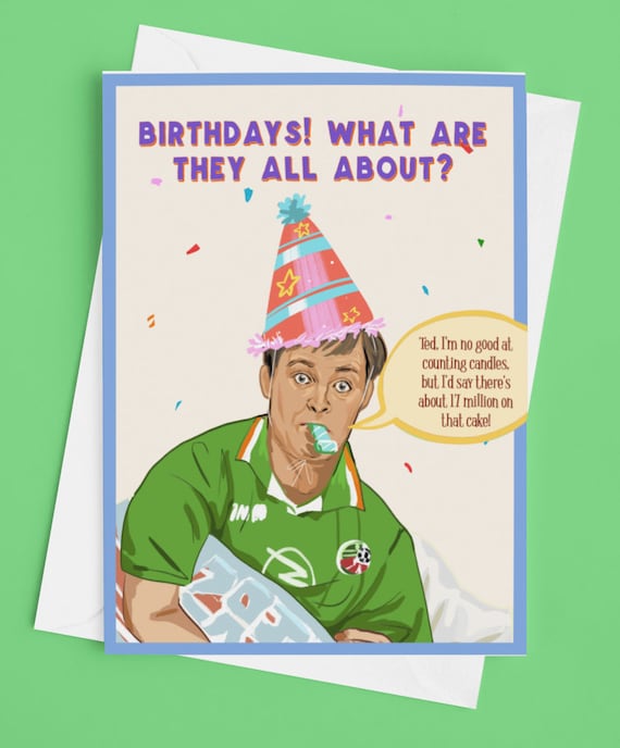 Father Ted 'father Dougal' Birthday Card | Etsy UK