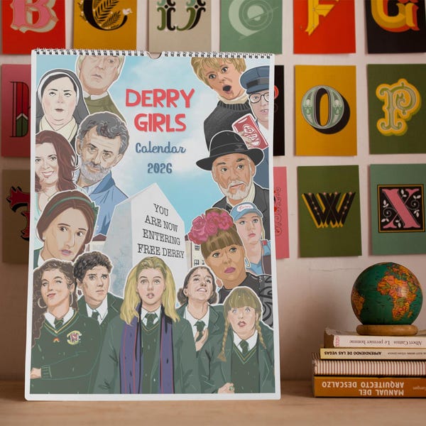Irish Derry Girls - Etsy UK