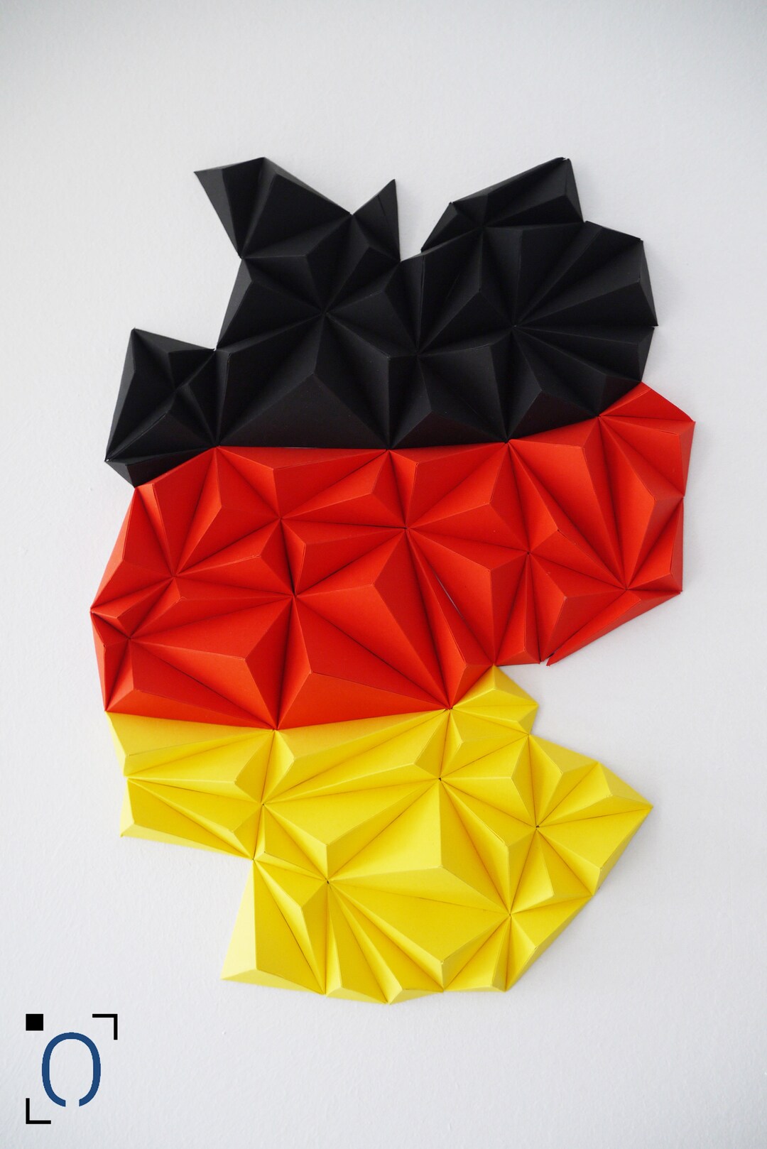 Kit Papercraft Germany 3D S/M Size Wall Decoration Made in - Etsy