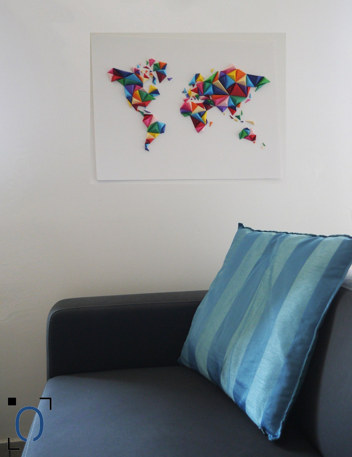 Kit Papercraft World Map 3D Multicolor S/M/L/XL Size Wall - Etsy Canada