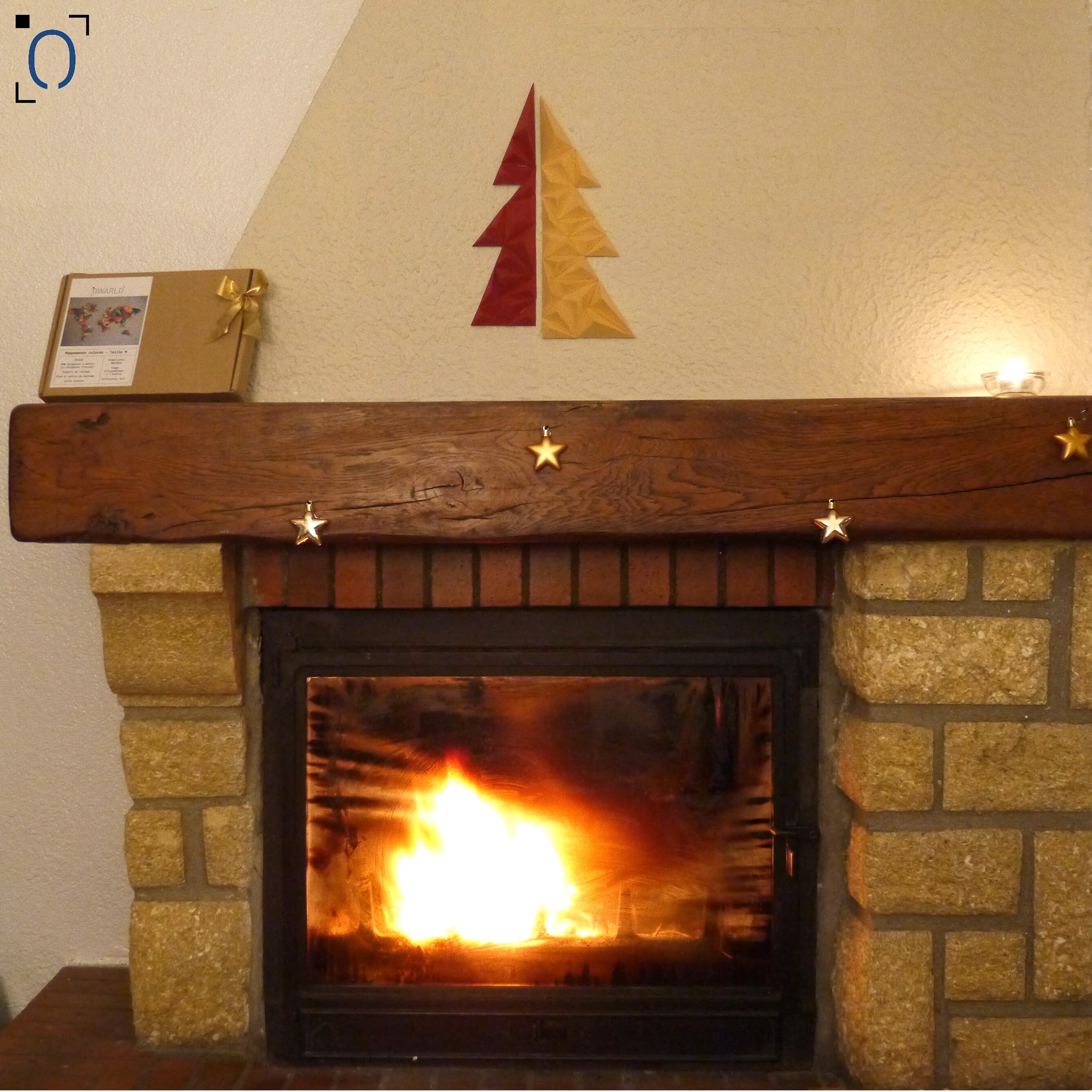 Kit Papercraft, Christmas Trees S/M Size, Santa Claus, Made in France ...