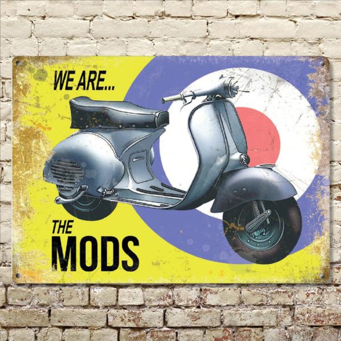 We Are the Mods, Scooter Boys, Mod Culture, Lambretta, Vespa - Etsy