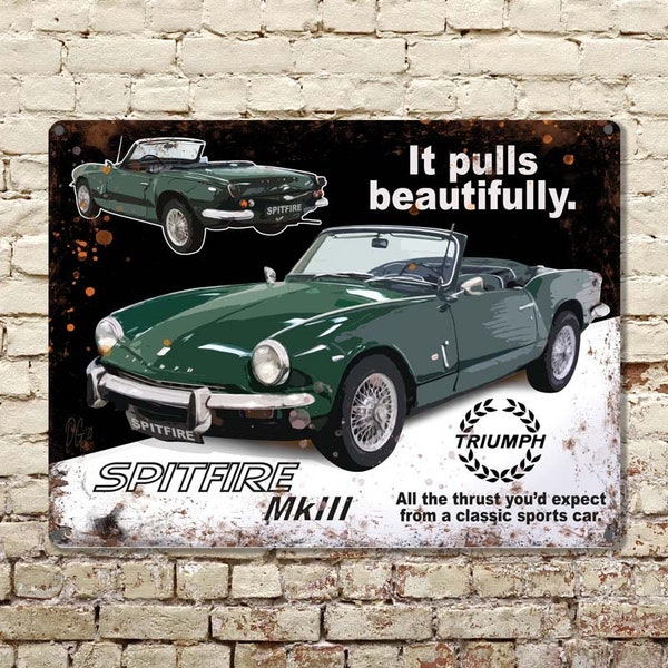 Triumph Spitfire - Etsy
