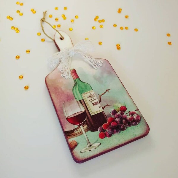 Decoupage Wall Decor - Etsy