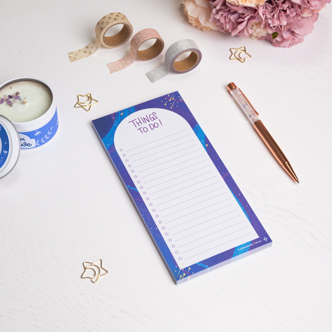 Things to Do Notepad | to Do List | DL Notepad - Etsy