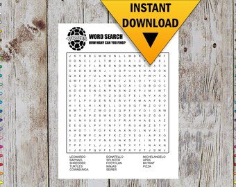 Printable Roblox Word Search includes Answer Sheet - Etsy