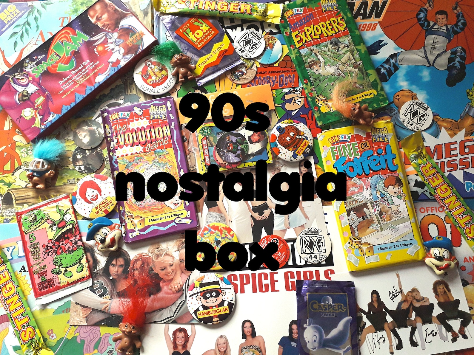 90s Mystery Box Nostalgia Surprise 90s Kid 90s Baby - Etsy UK