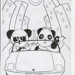 Sooty Colouring Pages Digital Printable Files (vintage 1989) 80s 90s ...