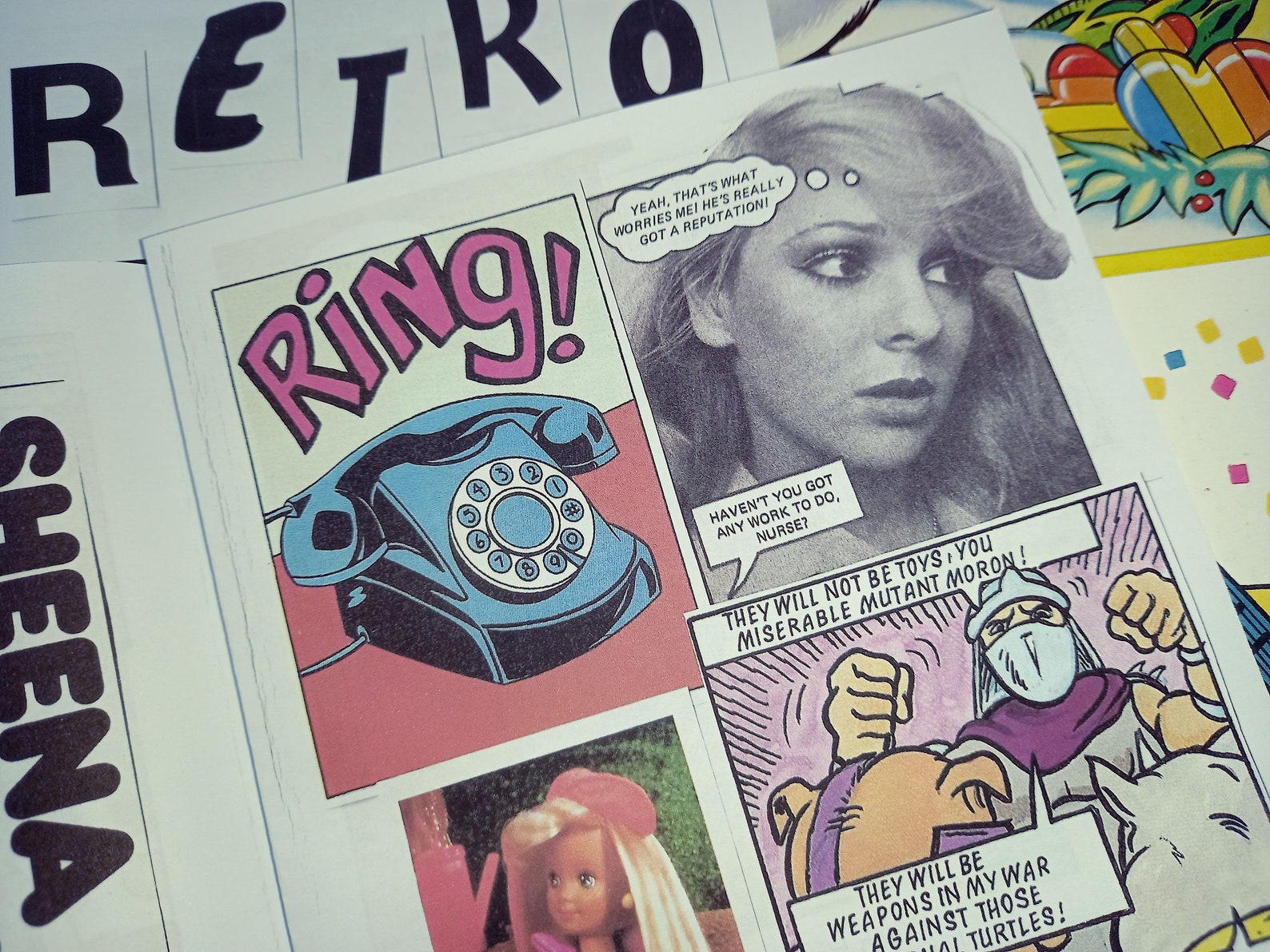 Retro Junk Zine Issue 1 70s 80s 90s Vibes Aesthetic Mixed | Etsy