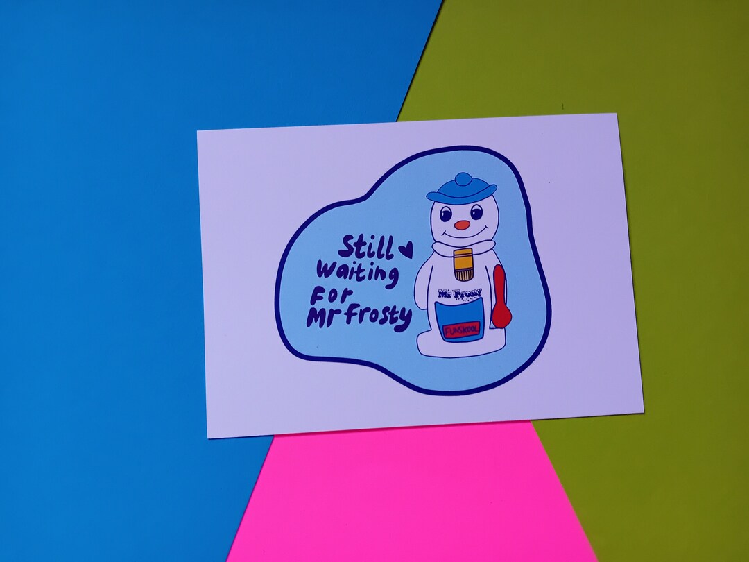 Mr Frosty A6 Print 00s 90s 80s Kid Retro - Etsy