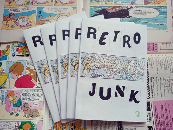 Retro Junk Zine Issue 2 70s 80s 90s Vibes Aesthetic Mixed - Etsy