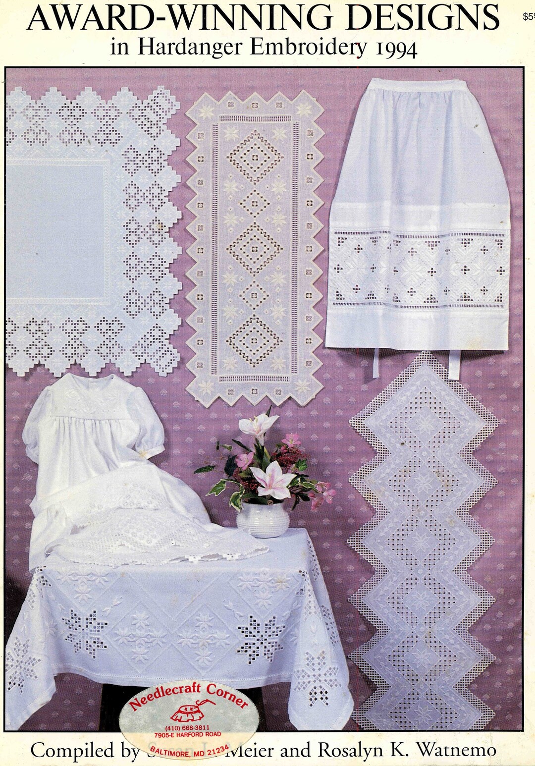 Award Winning Designs in Hardanger Embroidery 1994 - Etsy