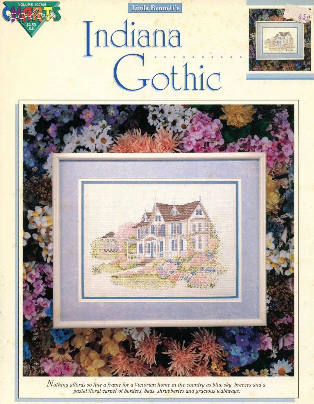 Indiana Gothic Cross Stitch Leaflet - Etsy