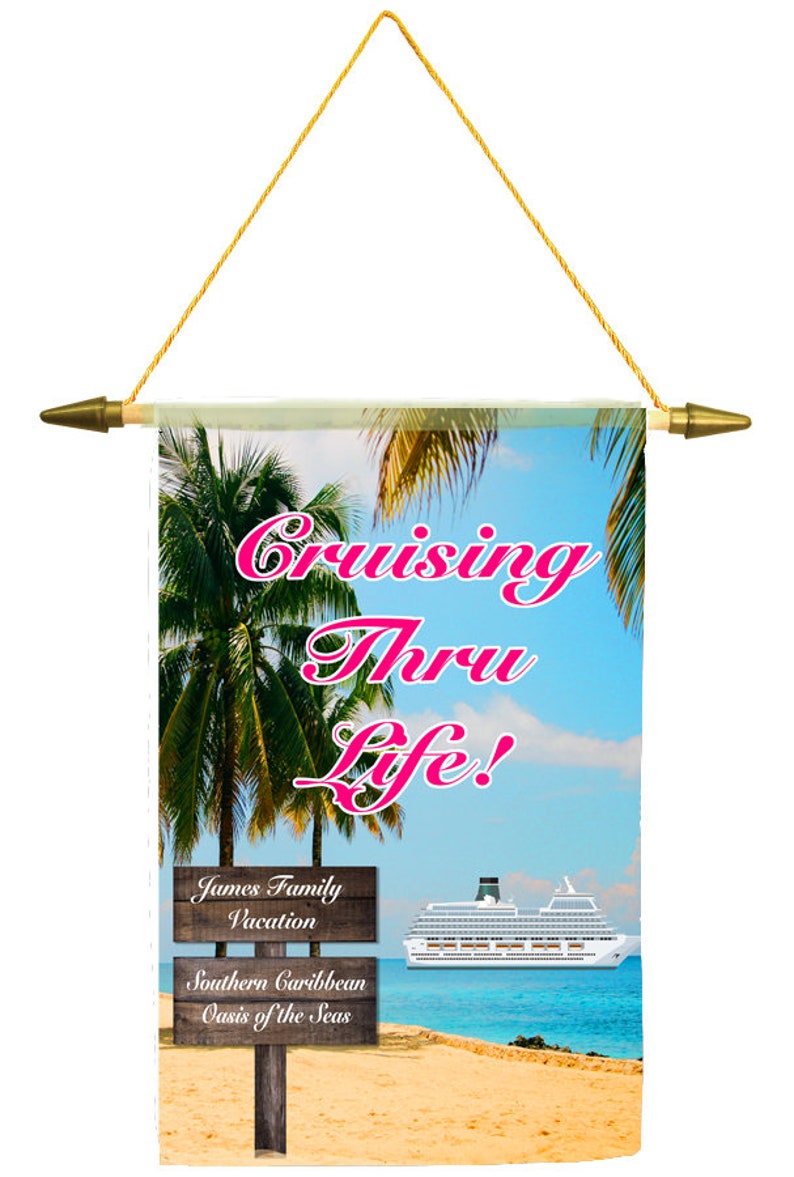 Cruise Ship Door Banner. Custom Door Banner Available in 2 - Etsy